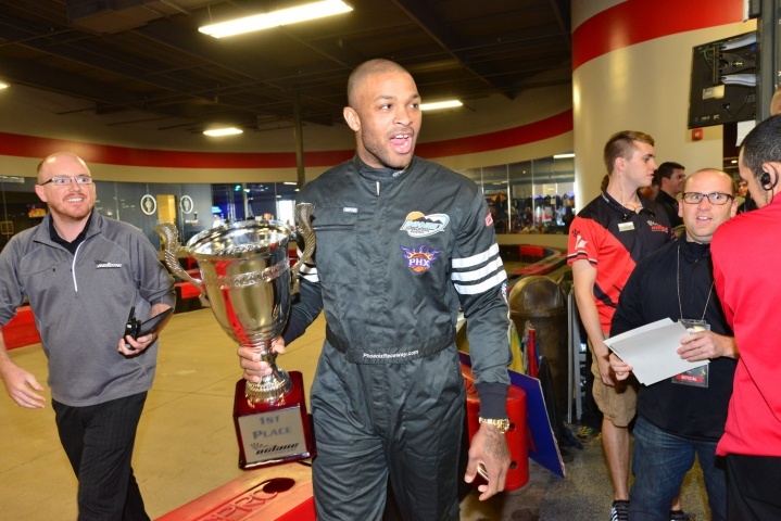 Phoenix Suns Come To Octane Raceway in Scottsdale AZ