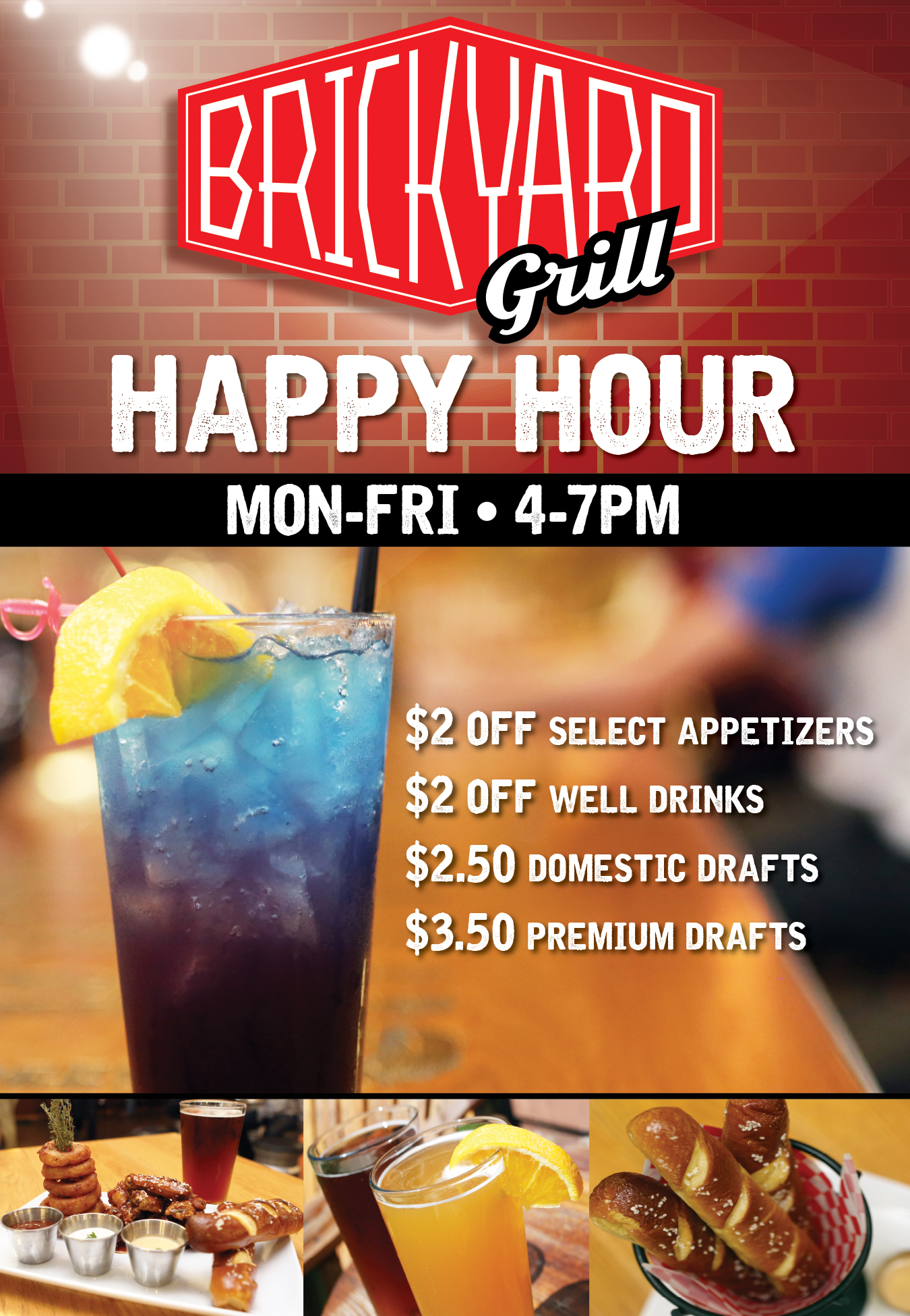 The Brickyard Grill | Restaurant & Bar in Octane Raceway | Scottsdale, AZ